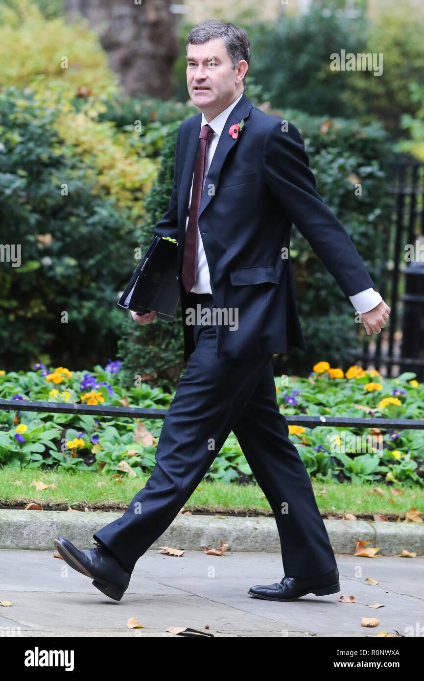 David Gauke, Justice Secretary seen arriving in Downing Street for the ...