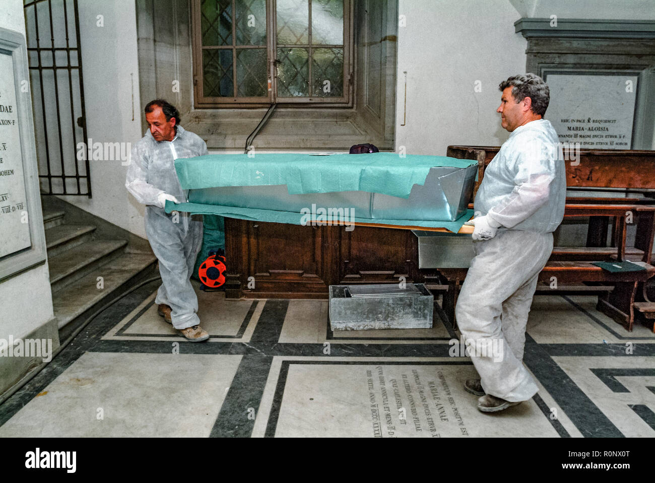 Italy Florence The exhumation on De’ Medici Family Stock Photo - Alamy