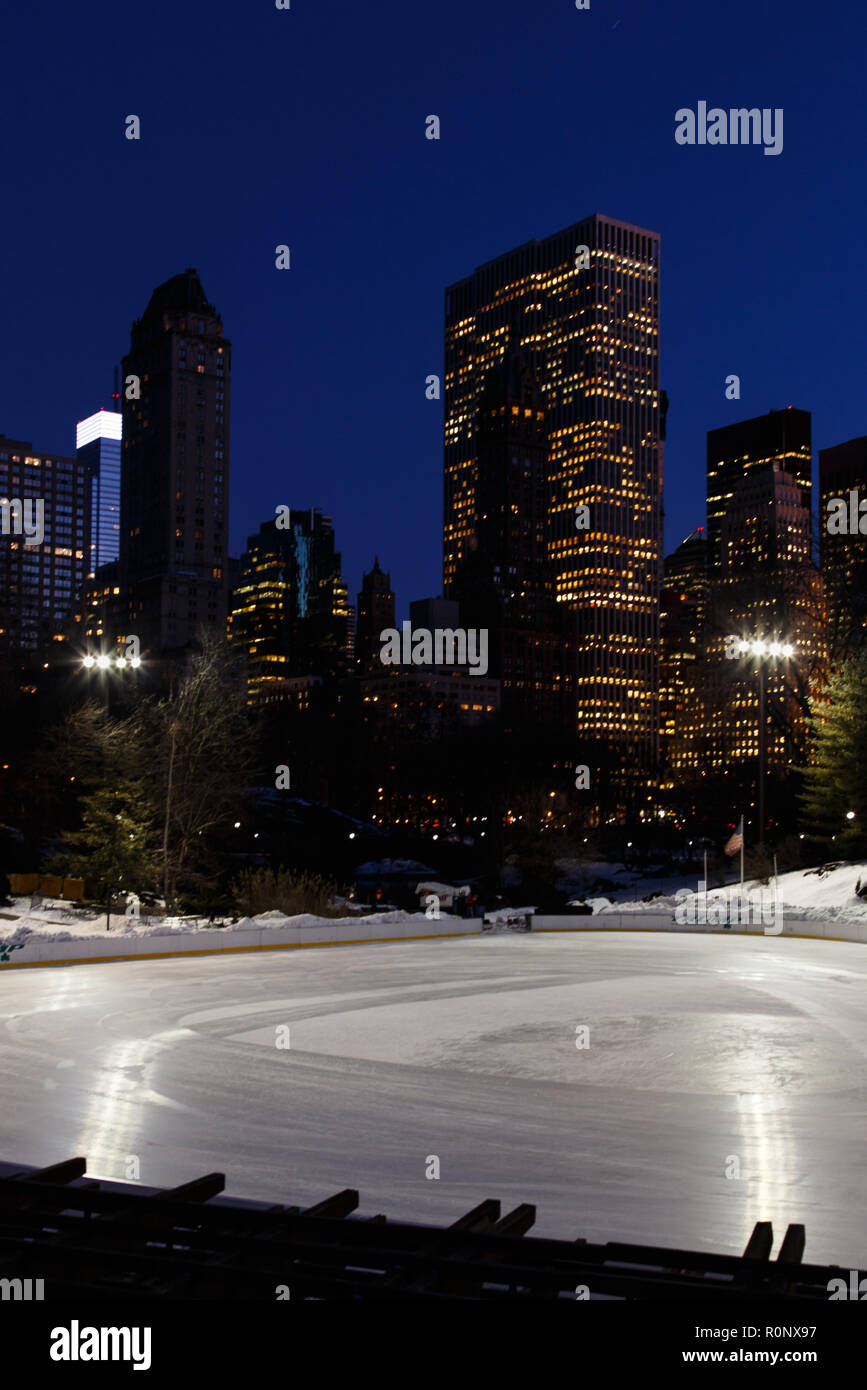 Wollman Skating Rink (Trump Skating Rink) - a public ice rink in the ...