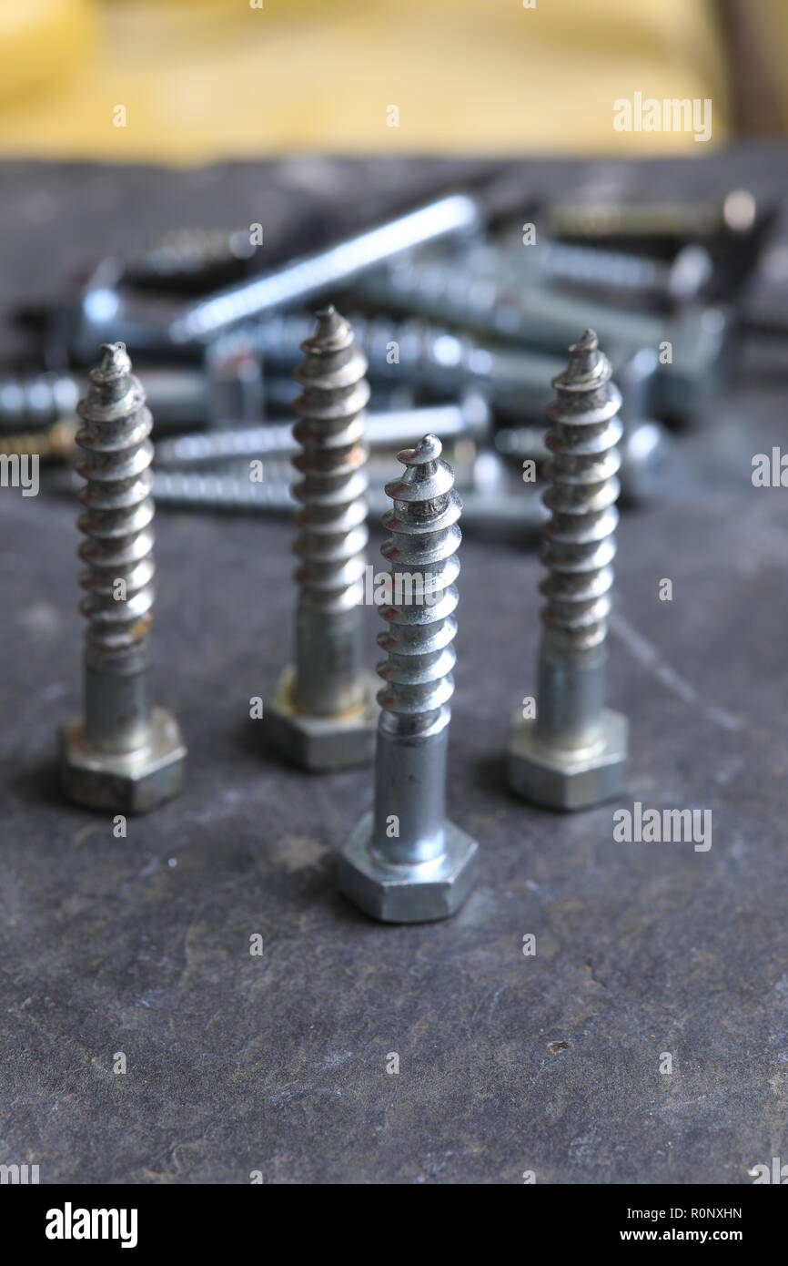 A Variation of Screws Stock Photo - Alamy