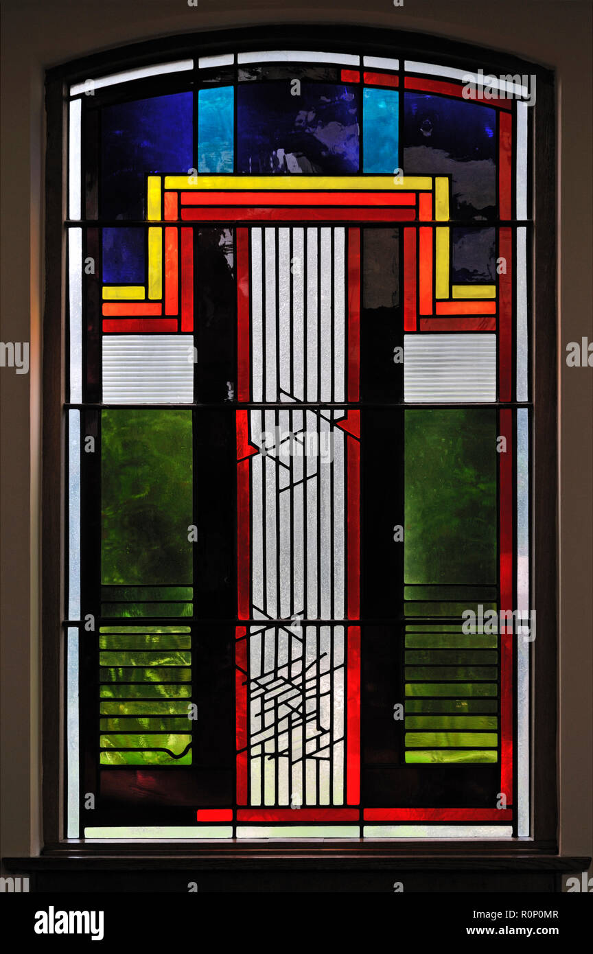 "Advent", North aisle window by Brian Clarke. Christ Church, Thornton ...