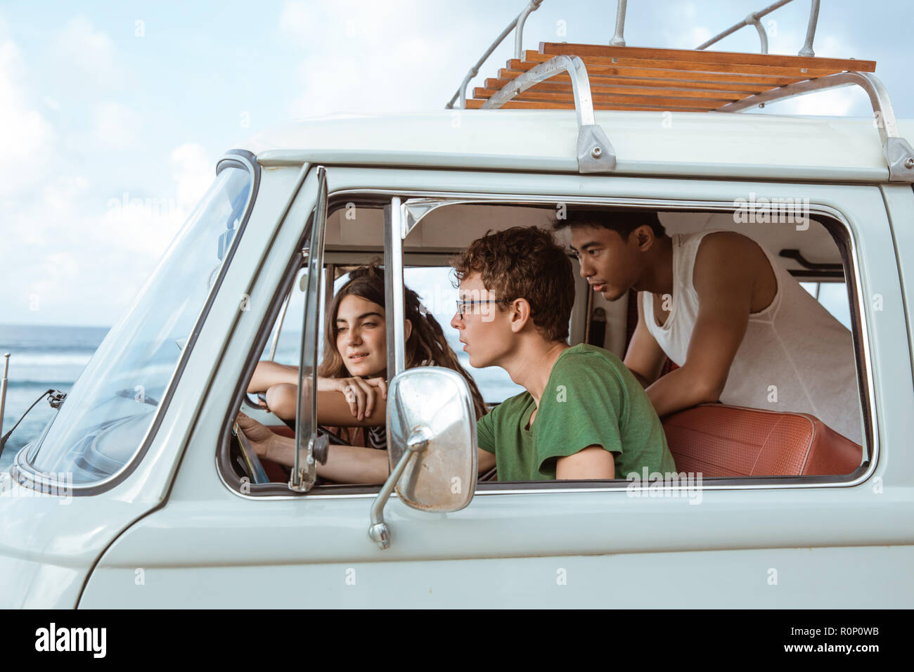 Van dashboard inside hi-res stock photography and images - Alamy