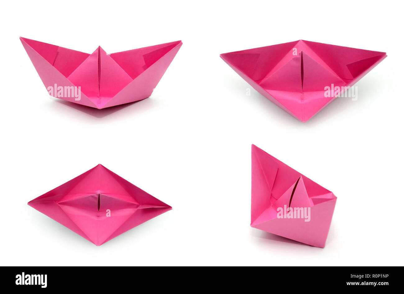 Origami boat hi-res stock photography and images - Alamy