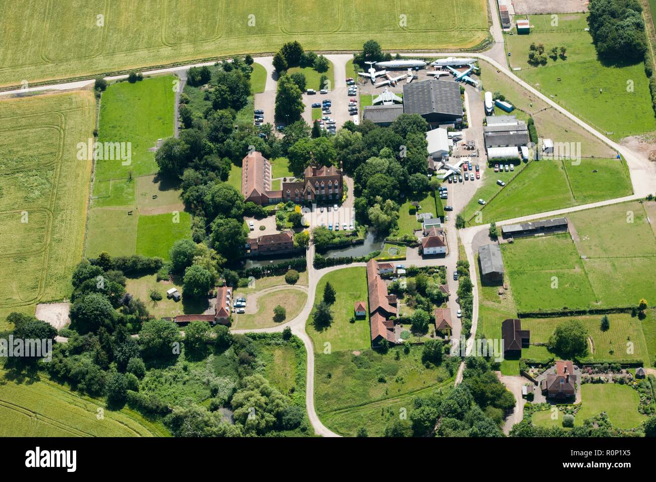 The de havilland aircraft museum salisbury hall hi-res stock ...