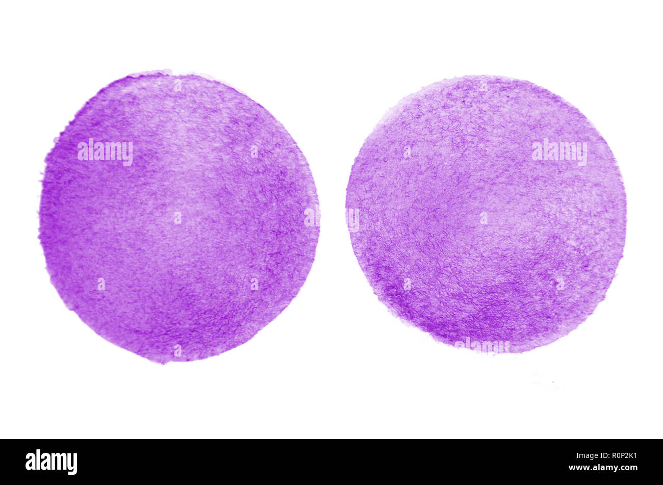 Background image of abstract watercolor spots forming a round shape of ...