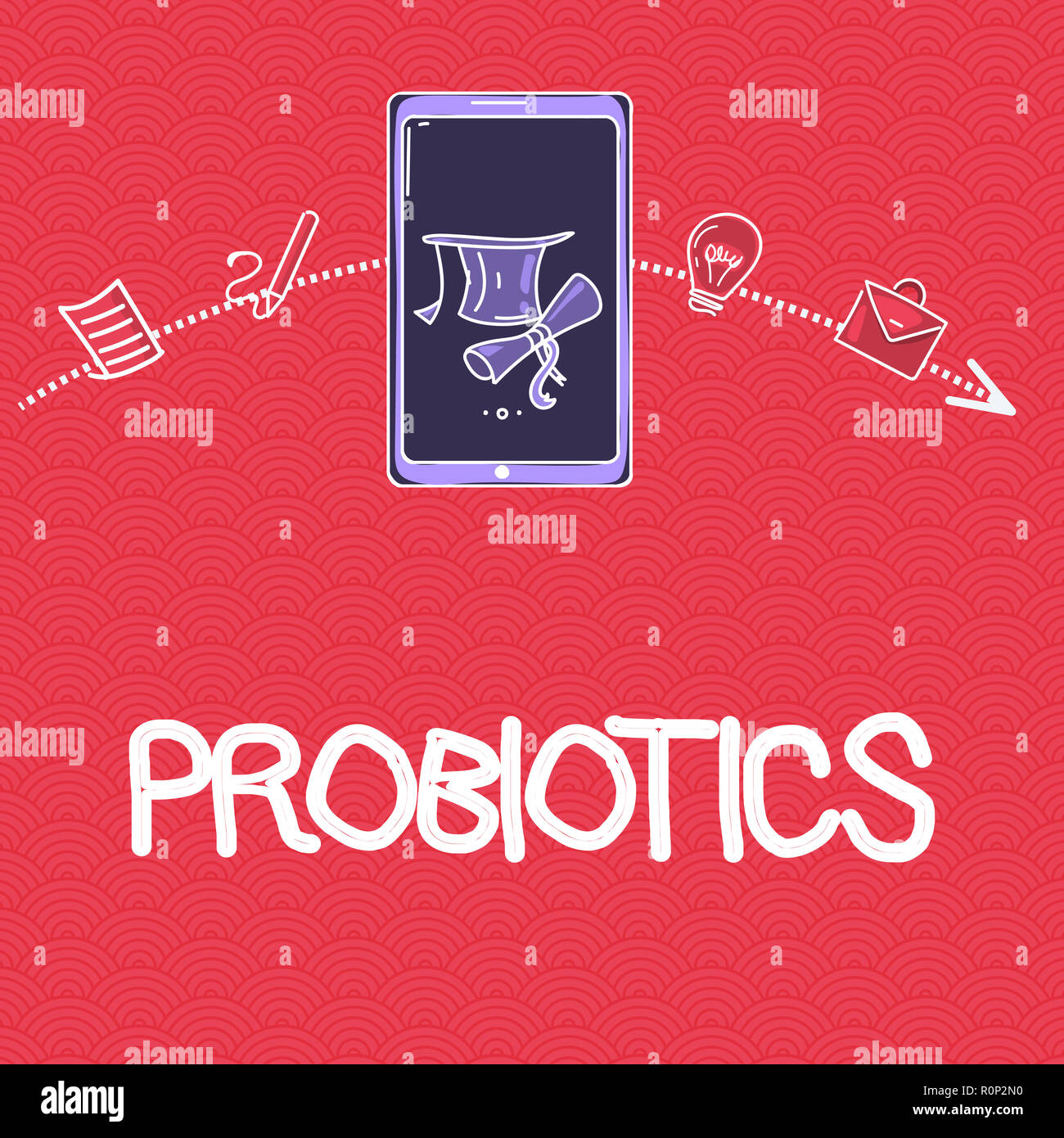 Word writing text Probiotics. Business concept for Live bacteria ... Word writing text Probiotics. Business concept for Live bacteria ...