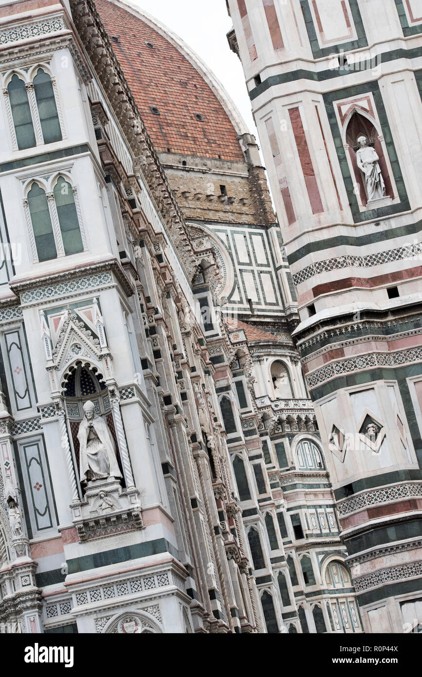 Close up detail florence cathedral hi-res stock photography and images ...