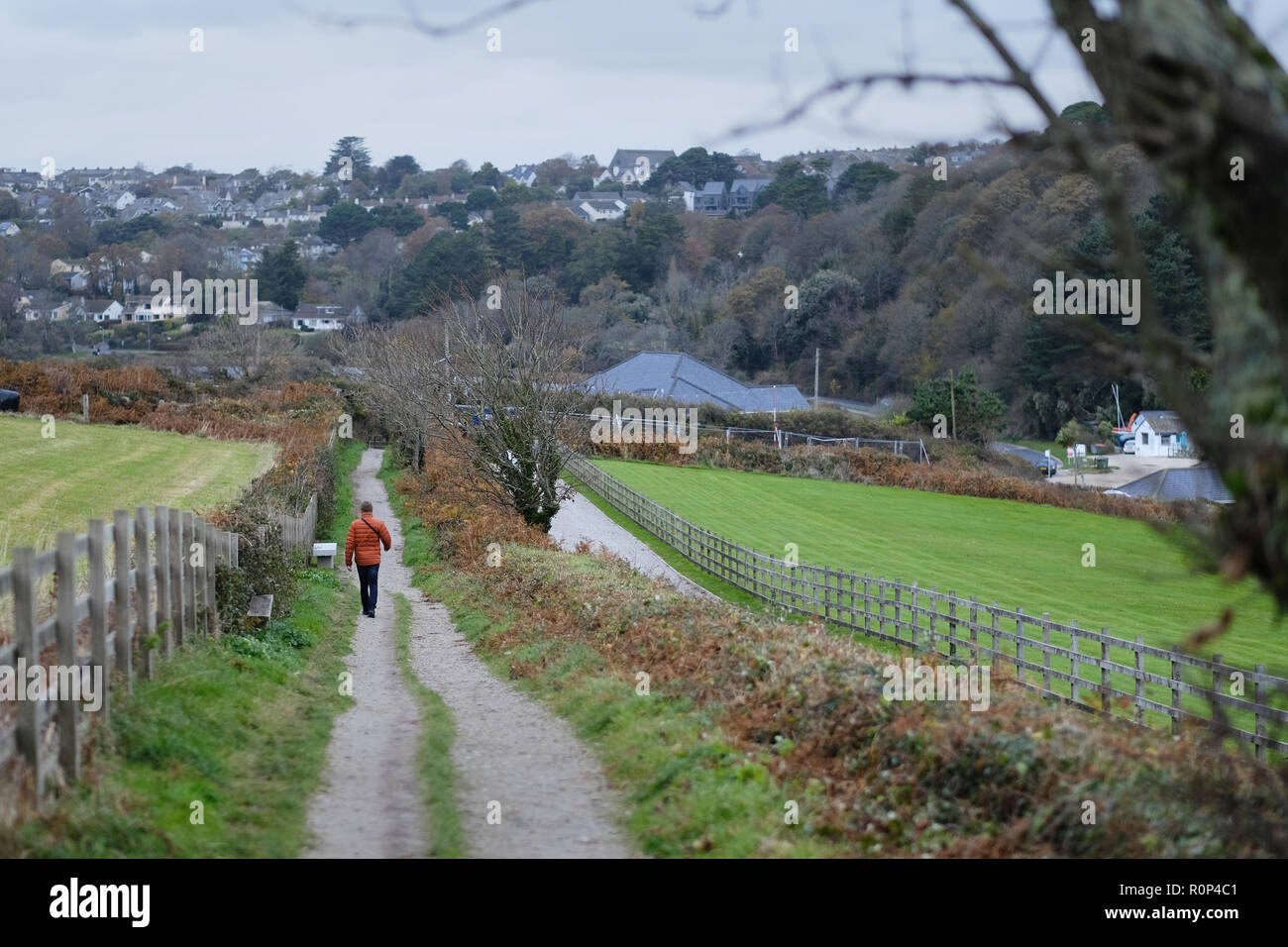 Man walking into distance hi-res stock photography and images - Alamy