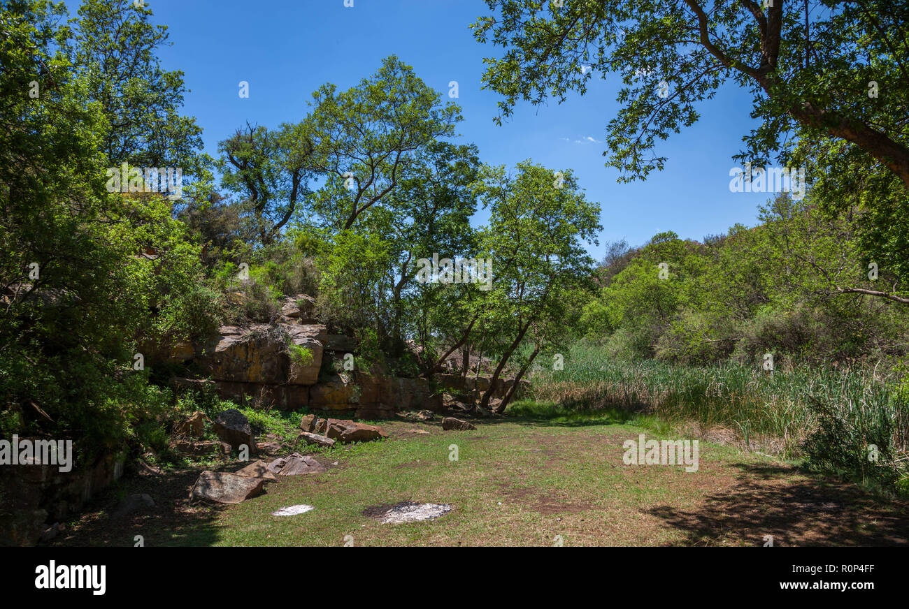 Nkwe Nature reserve and recreational area, Pretoria, South Africa Stock ...