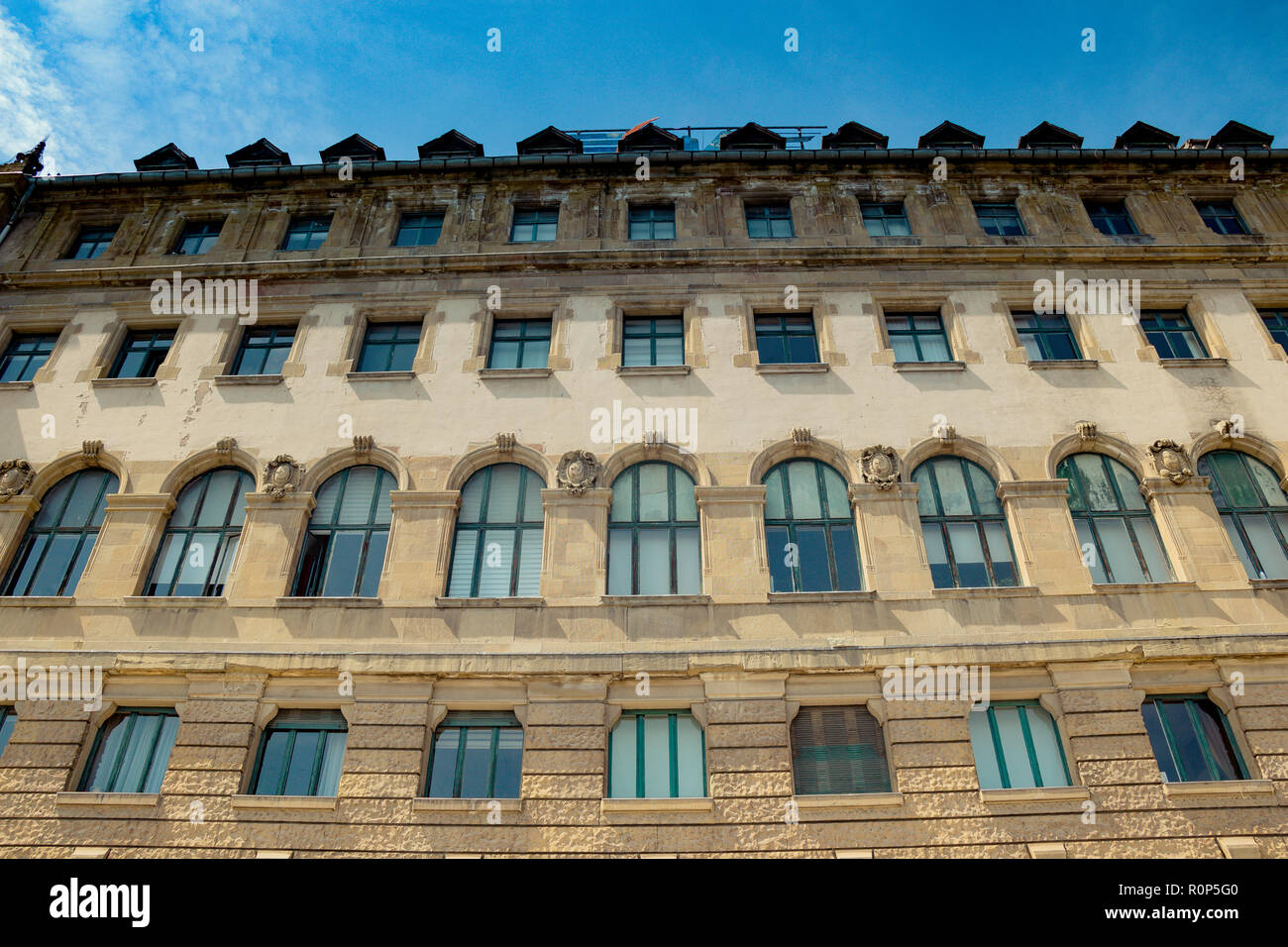 Old window Architecture from the Ottoman times In Istanbul Stock Photo ...
