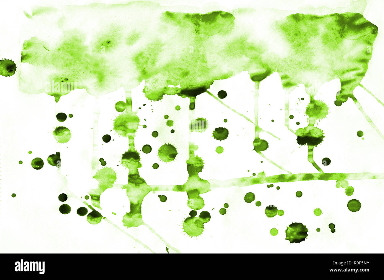 Light green watercolor background on white paper. For the text ...