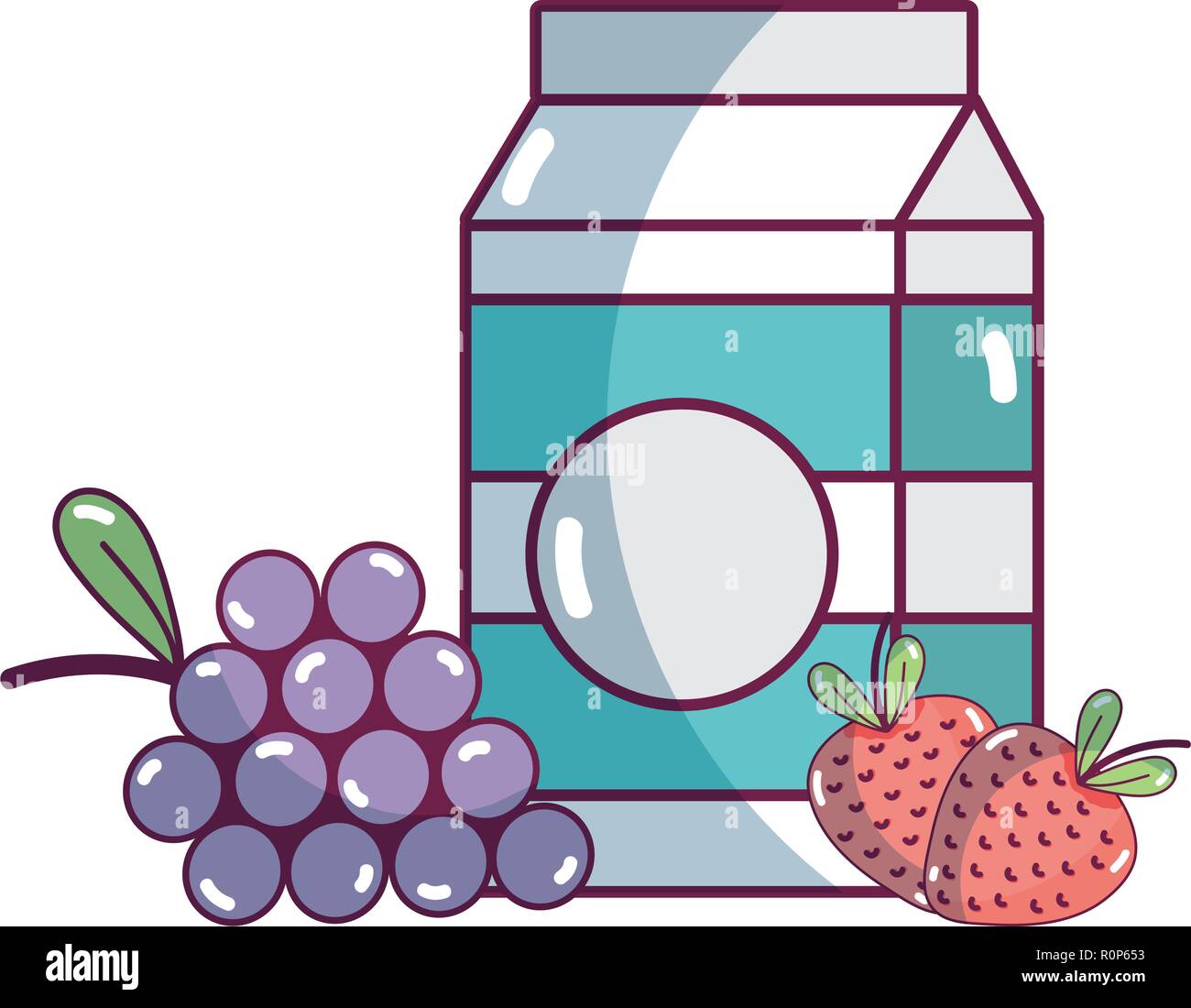 supermarket products cartoon Stock Vector Image & Art - Alamy