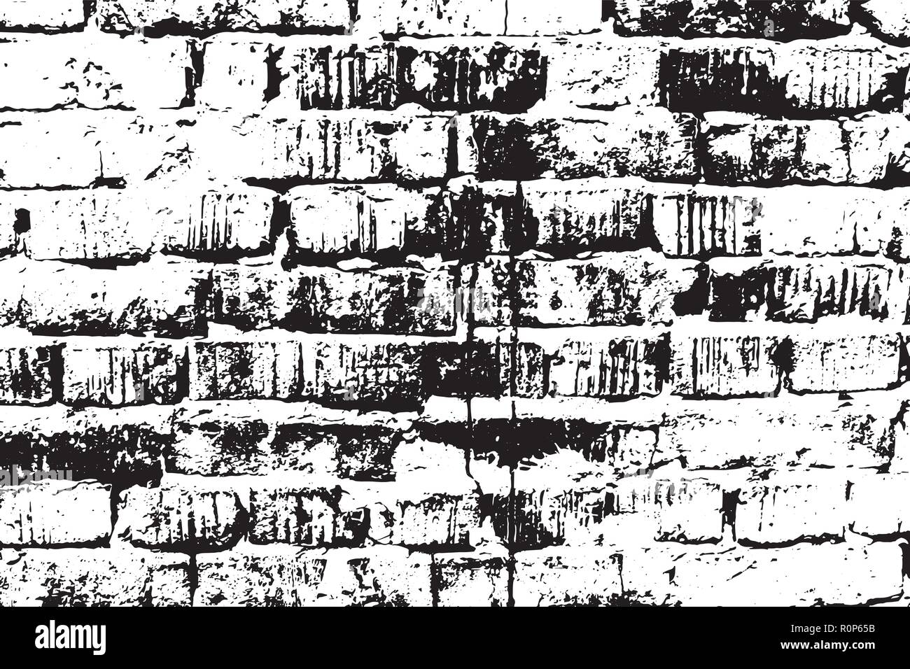 Old brick texture Stock Vector Images - Alamy