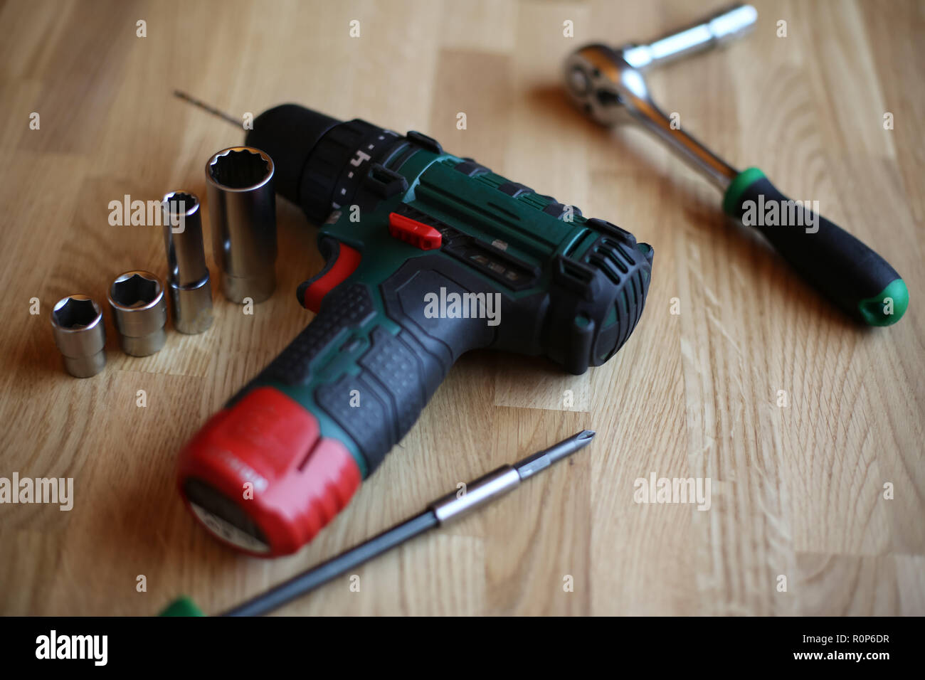Construction Tools for creaive projecr Stock Photo - Alamy