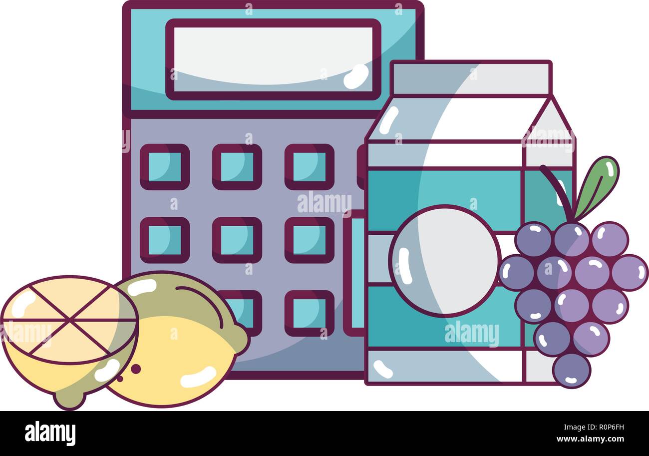 supermarket products cartoon Stock Vector Image & Art - Alamy