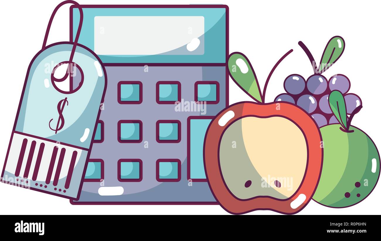 supermarket products cartoon Stock Vector Image & Art - Alamy