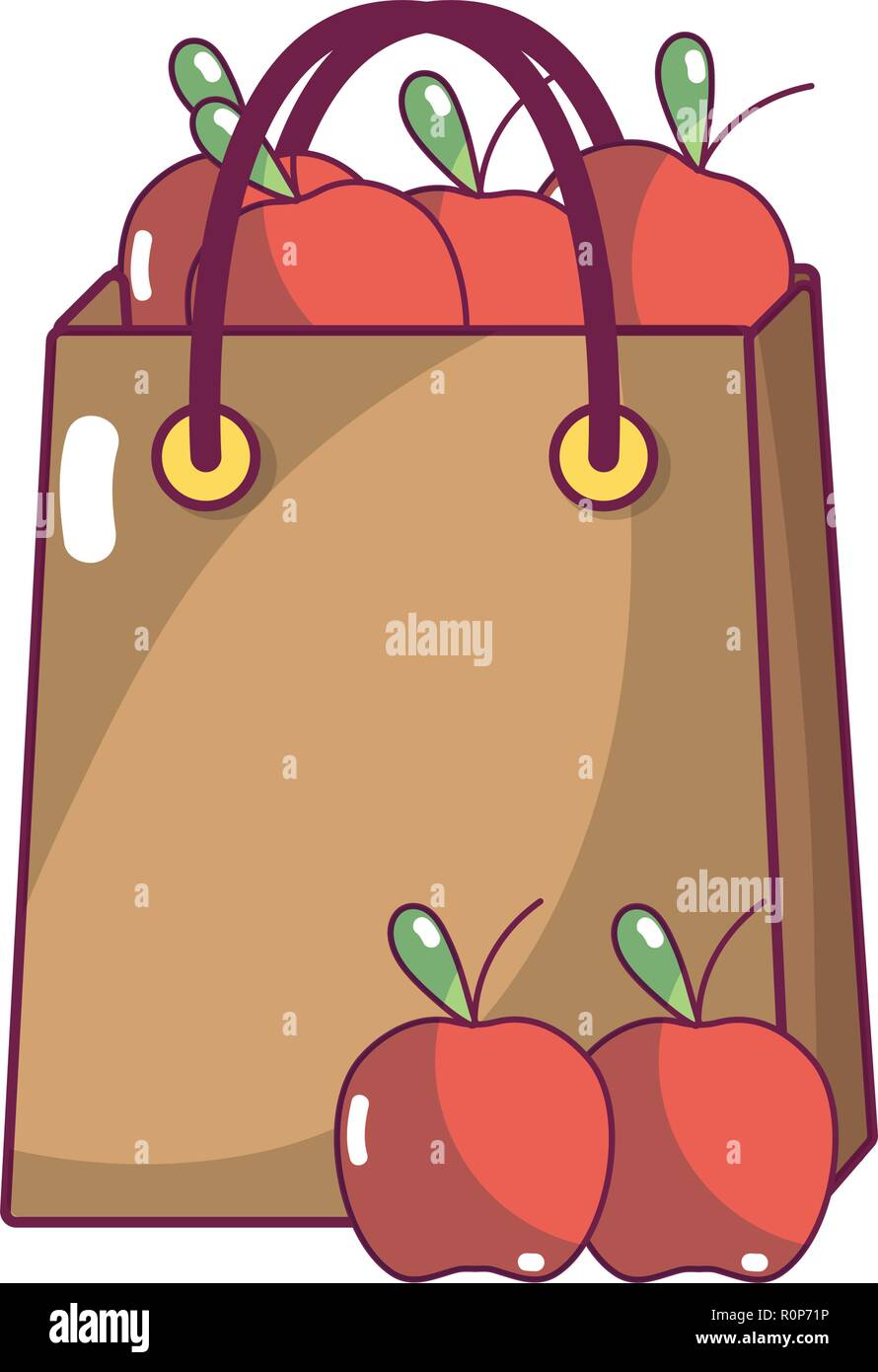 supermarket grocery products cartoon Stock Vector Image & Art - Alamy