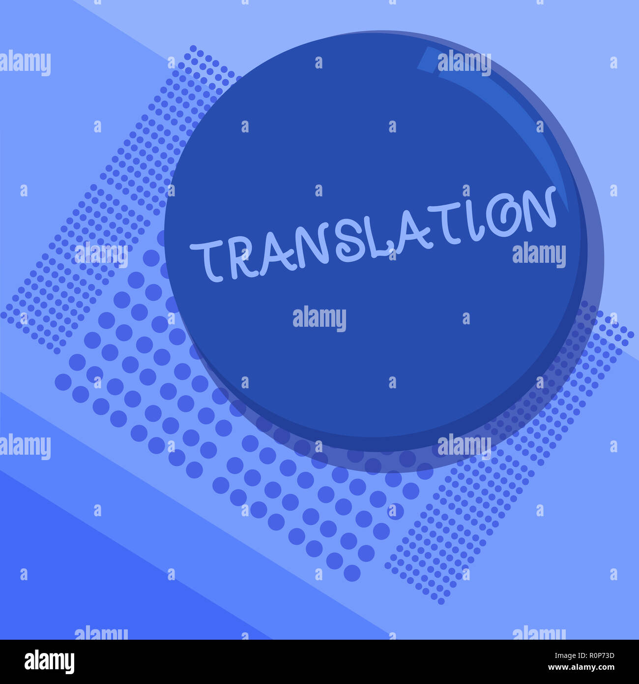 Text sign showing Translation. Conceptual photo Process of translating ...