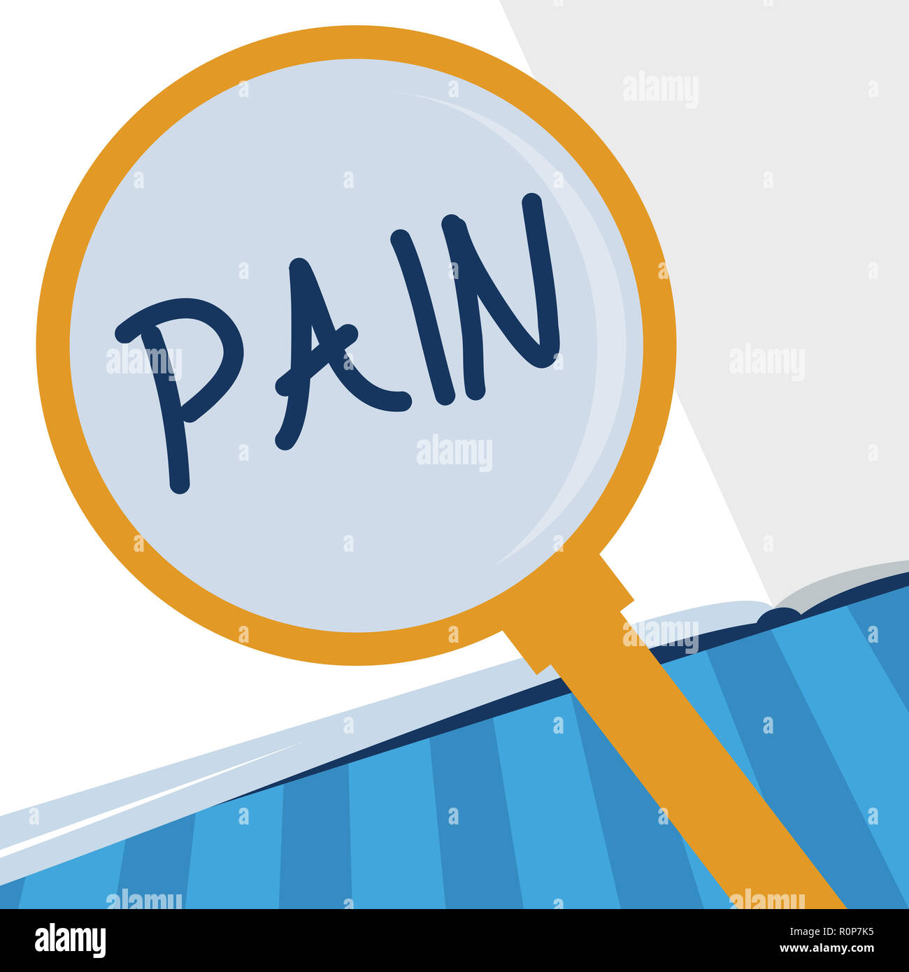 Writing note showing Pain. Business photo showcasing Highly nasty ...