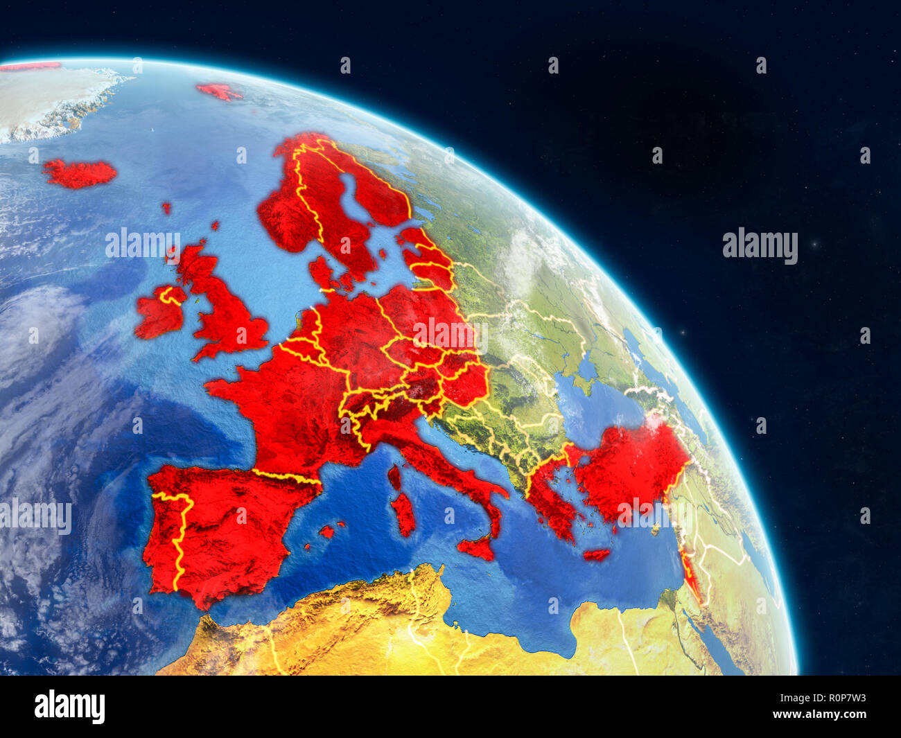 Oecd map hi-res stock photography and images - Alamy