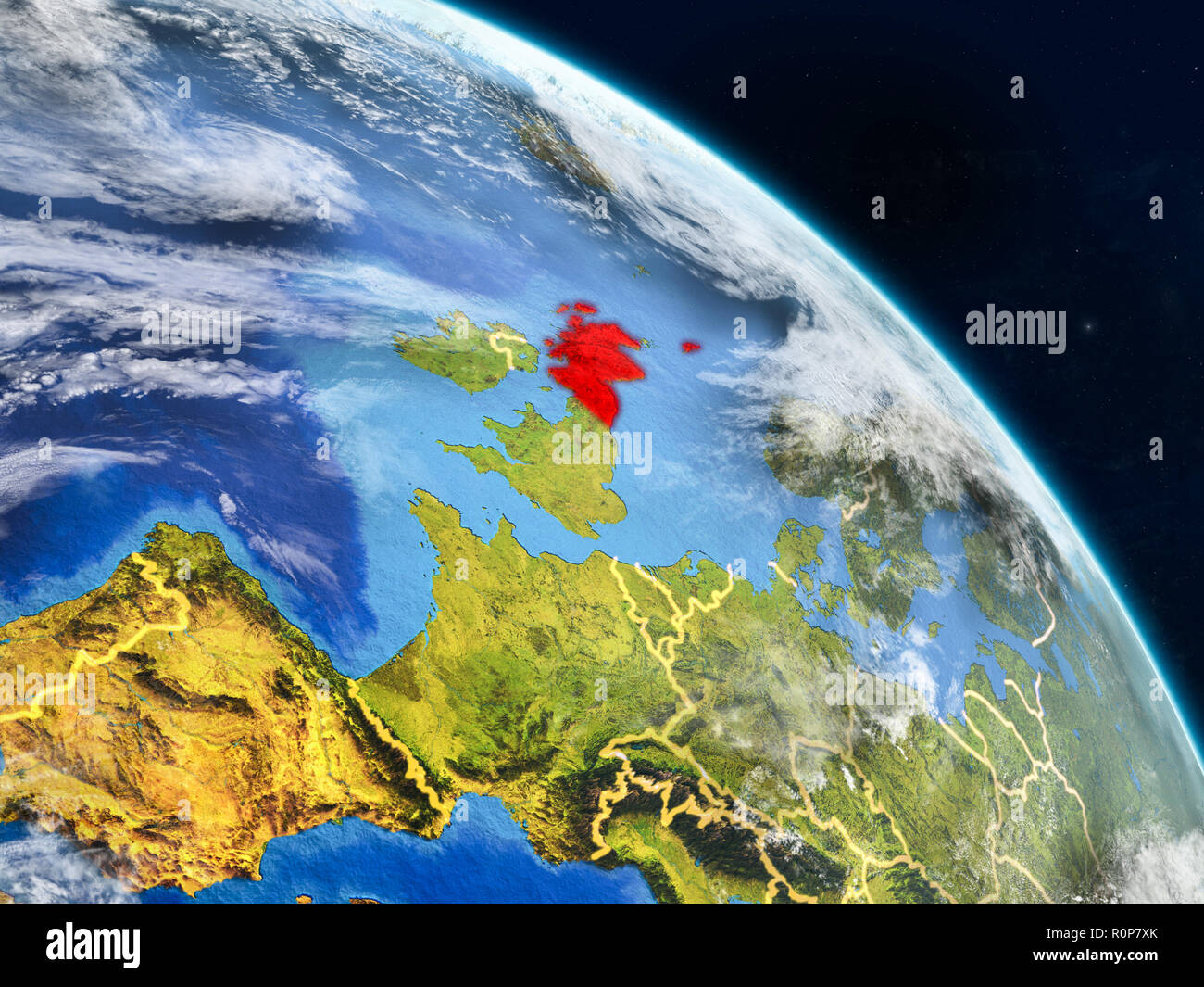Independent scotland map hi-res stock photography and images - Alamy
