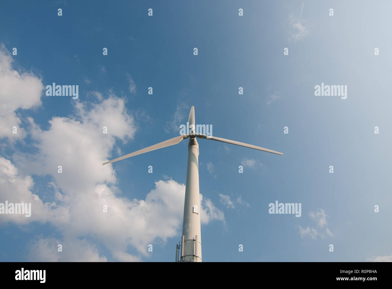 Windmill for electric power production Stock Photo - Alamy