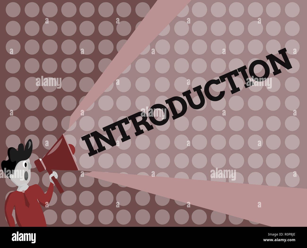 Writing note showing Introduction. Business photo showcasing First part ...