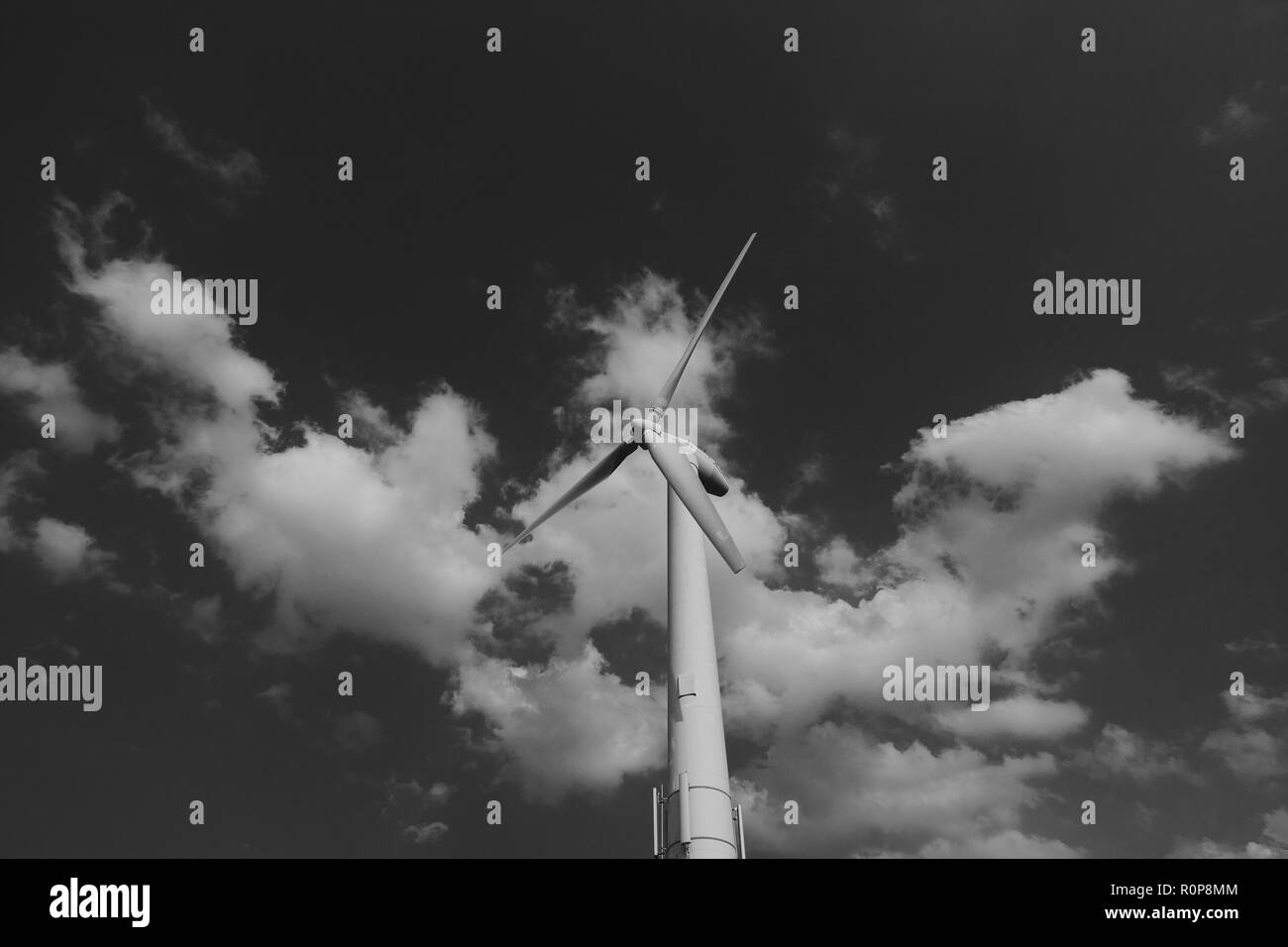 Windmill for electric power production Stock Photo - Alamy