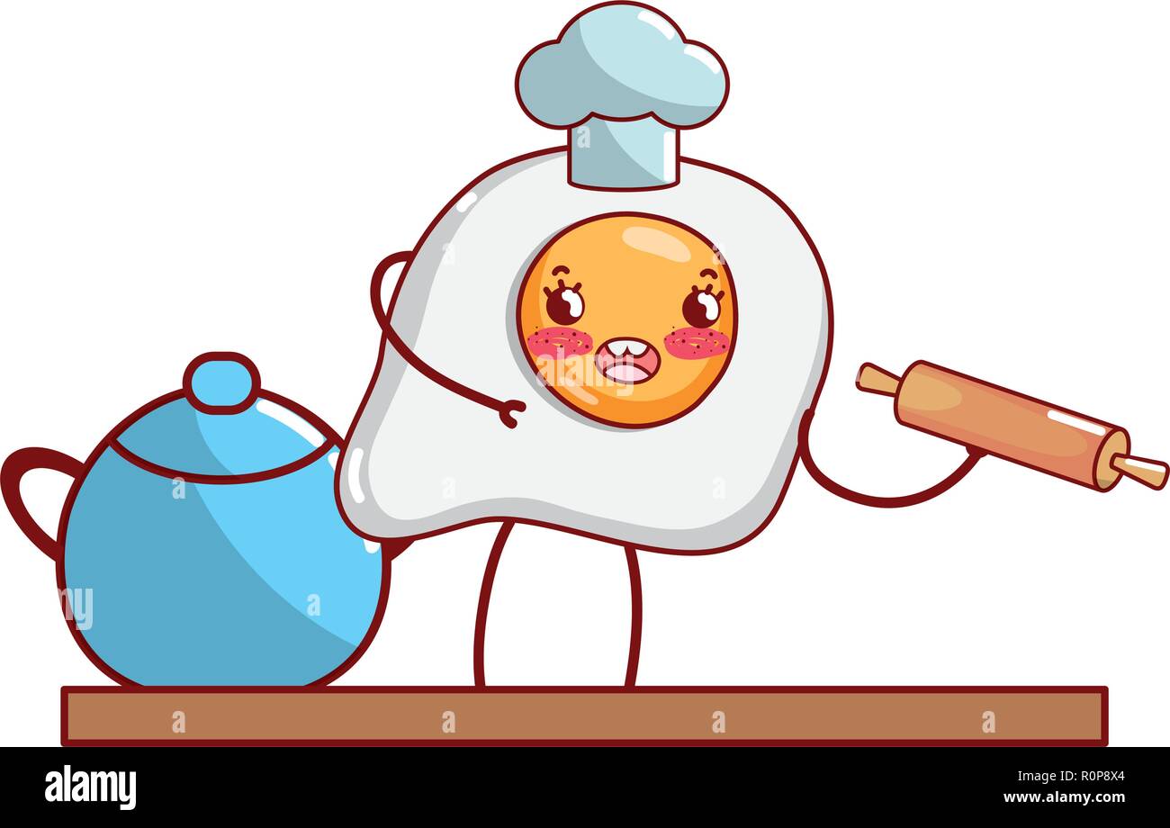 kitchenware and ingredients cartoon Stock Vector Image & Art - Alamy