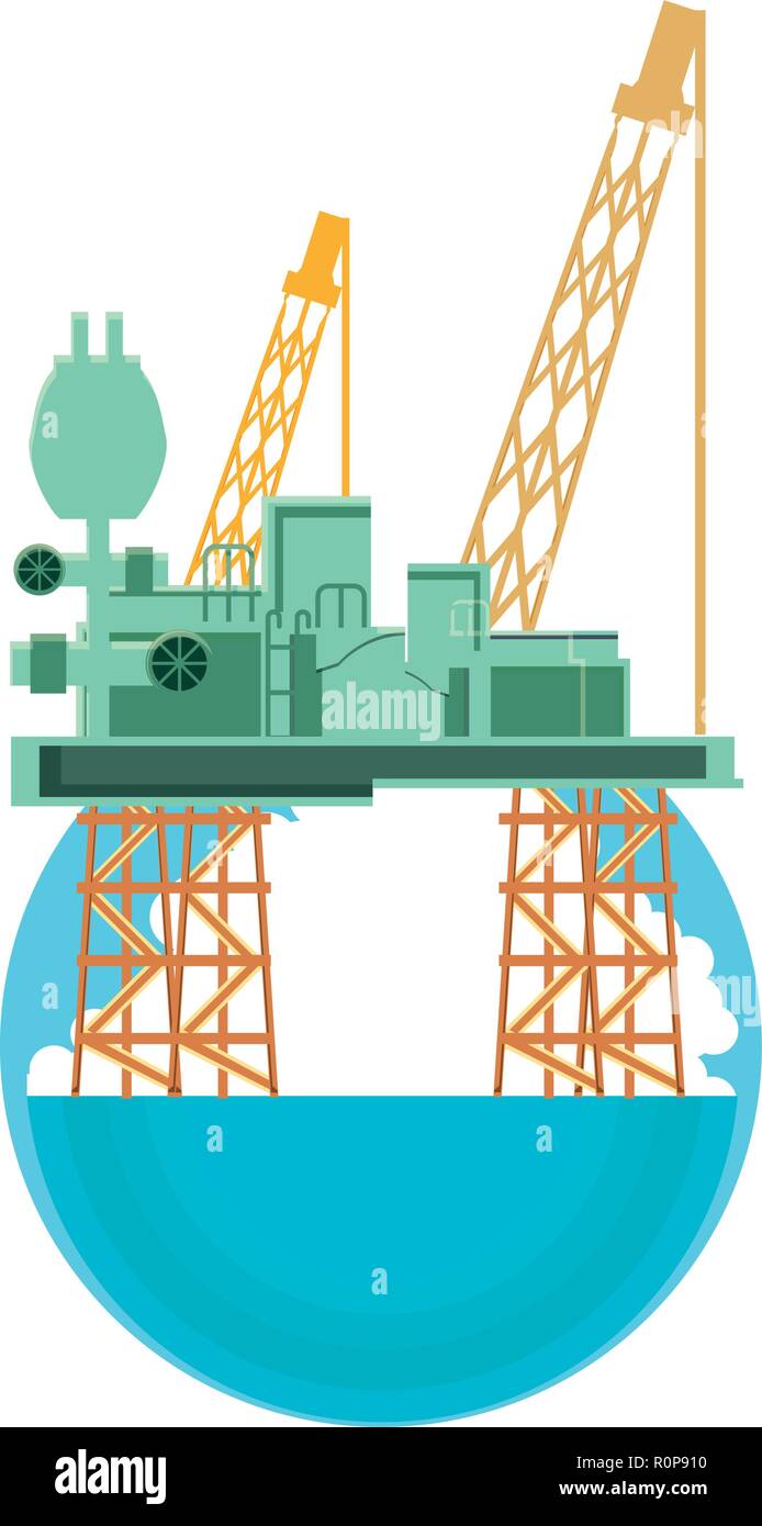 Subsea structure Stock Vector Images - Alamy