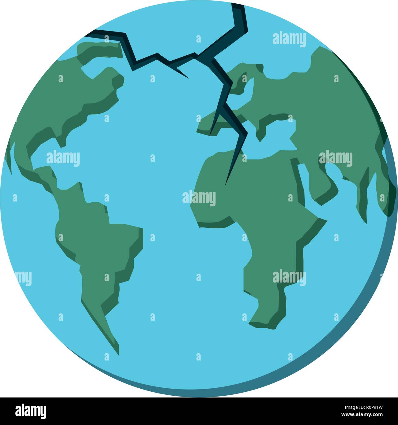 Broken Planet High Resolution Stock Photography and Images - Alamy