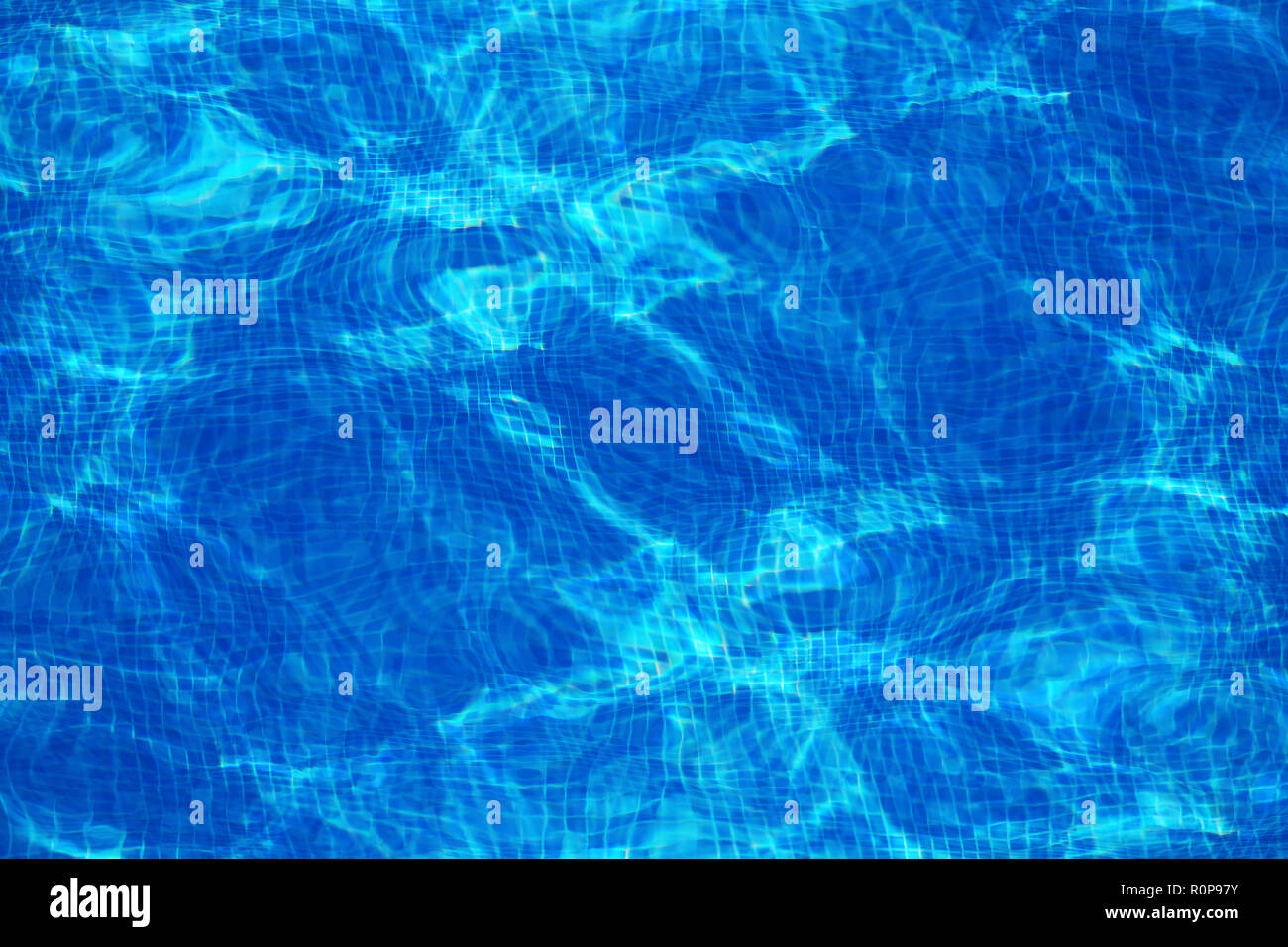 Photo super macro blue transparent sea water lit by the sun Stock Photo ...