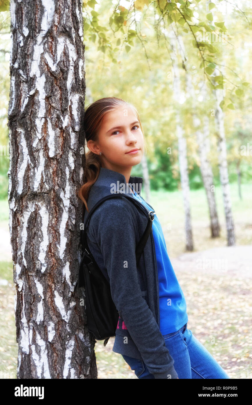 Kind girl hi-res stock photography and images - Alamy