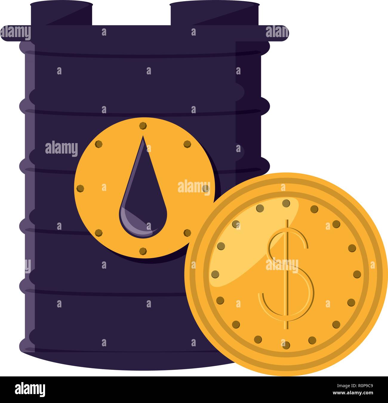 barrel of gasoline icon vector illustration design Stock Vector Image ...
