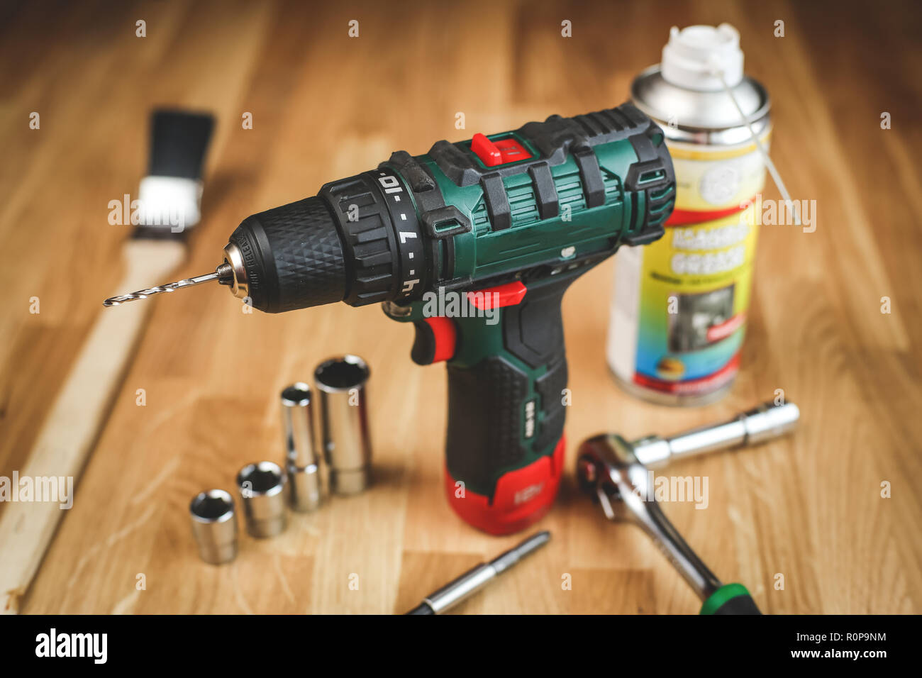 Construction Tools for creaive projecr Stock Photo - Alamy