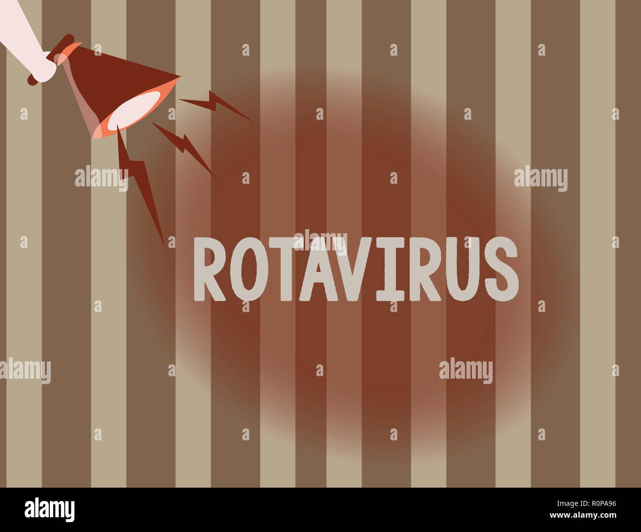 Text sign showing Rotavirus. Conceptual photo Leading cause of severe ...