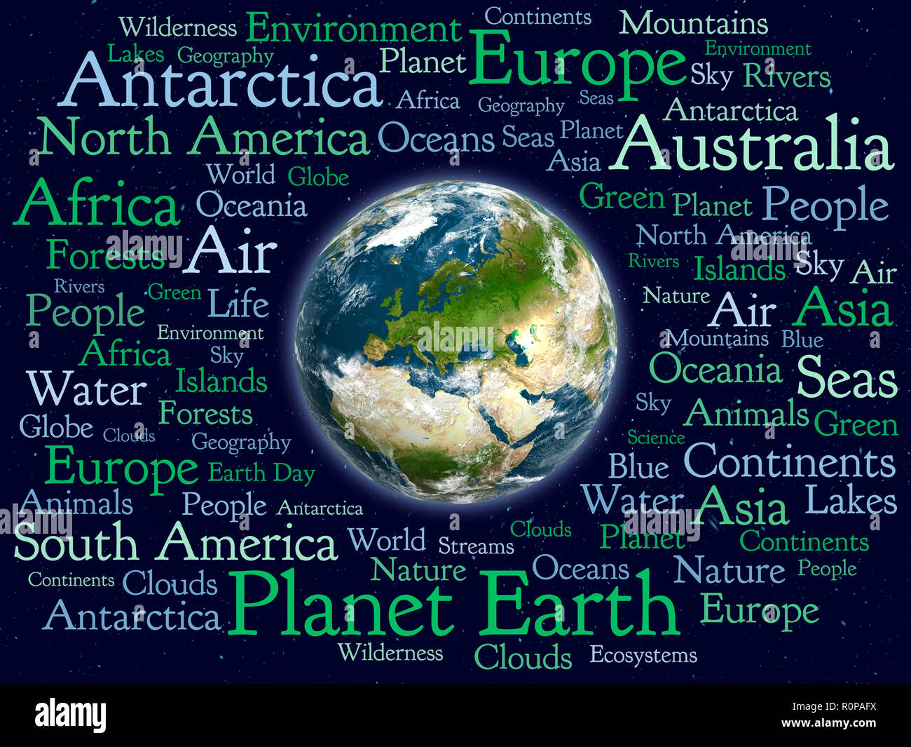 Word Cloud Tags Concept Illustration High Resolution Stock Photography ...