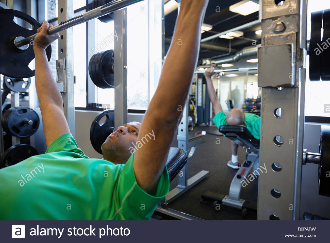 Horizontal chest press hi-res stock photography and images - Alamy