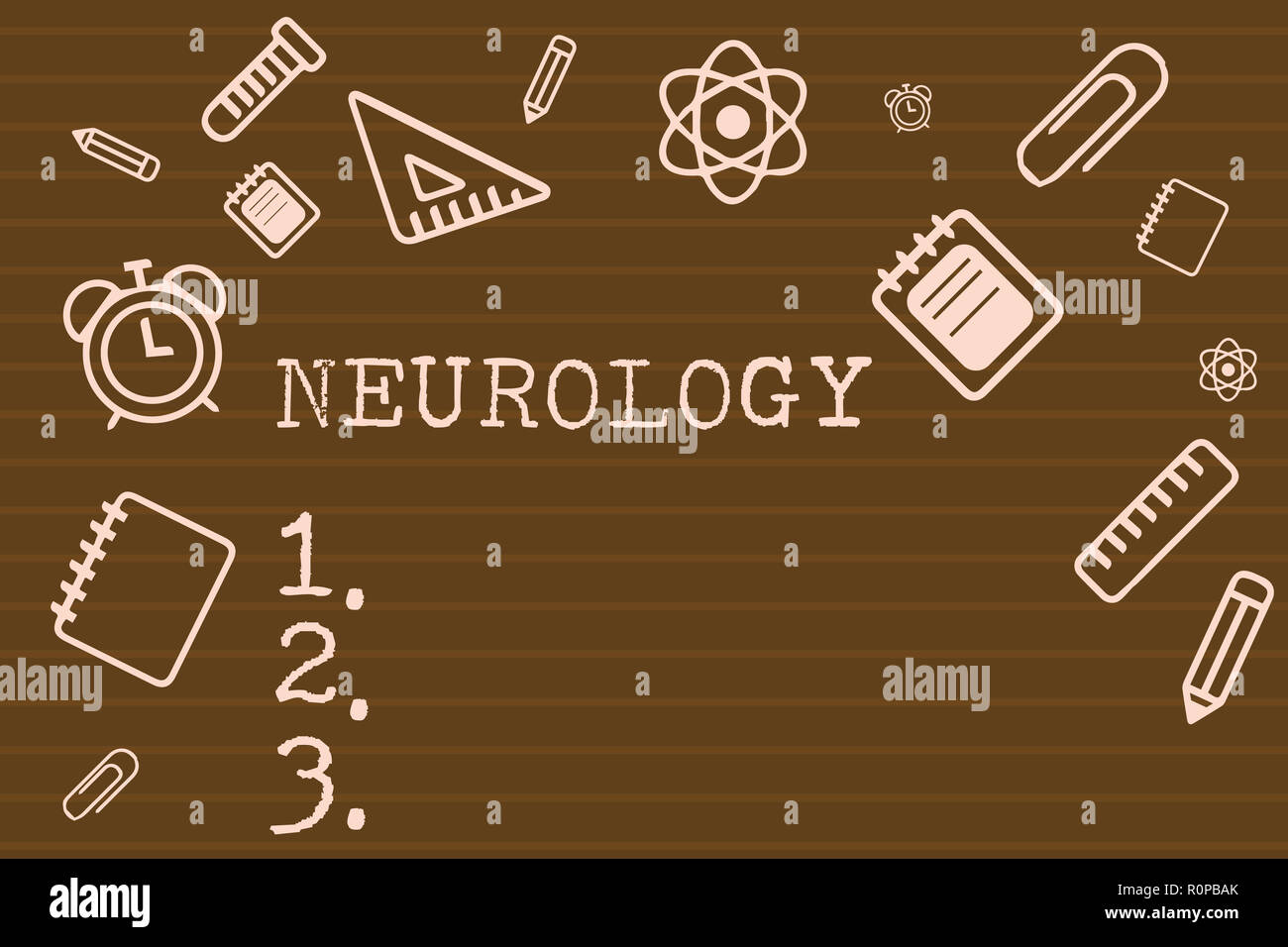 Writing note showing Neurology. Business photo showcasing Branch of ...
