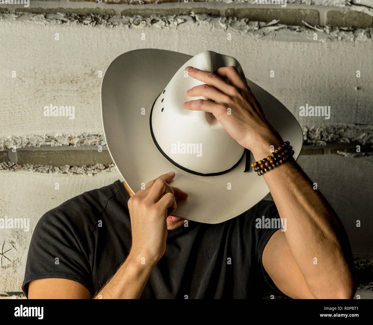Canadian male model Stock Photo - Alamy