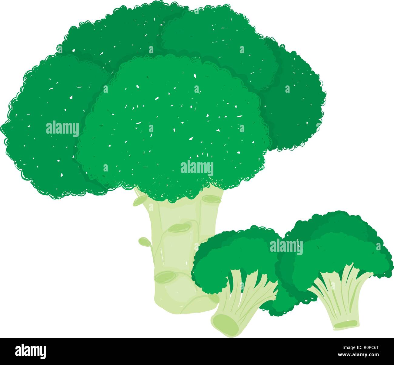 Super food salad Stock Vector Images - Alamy
