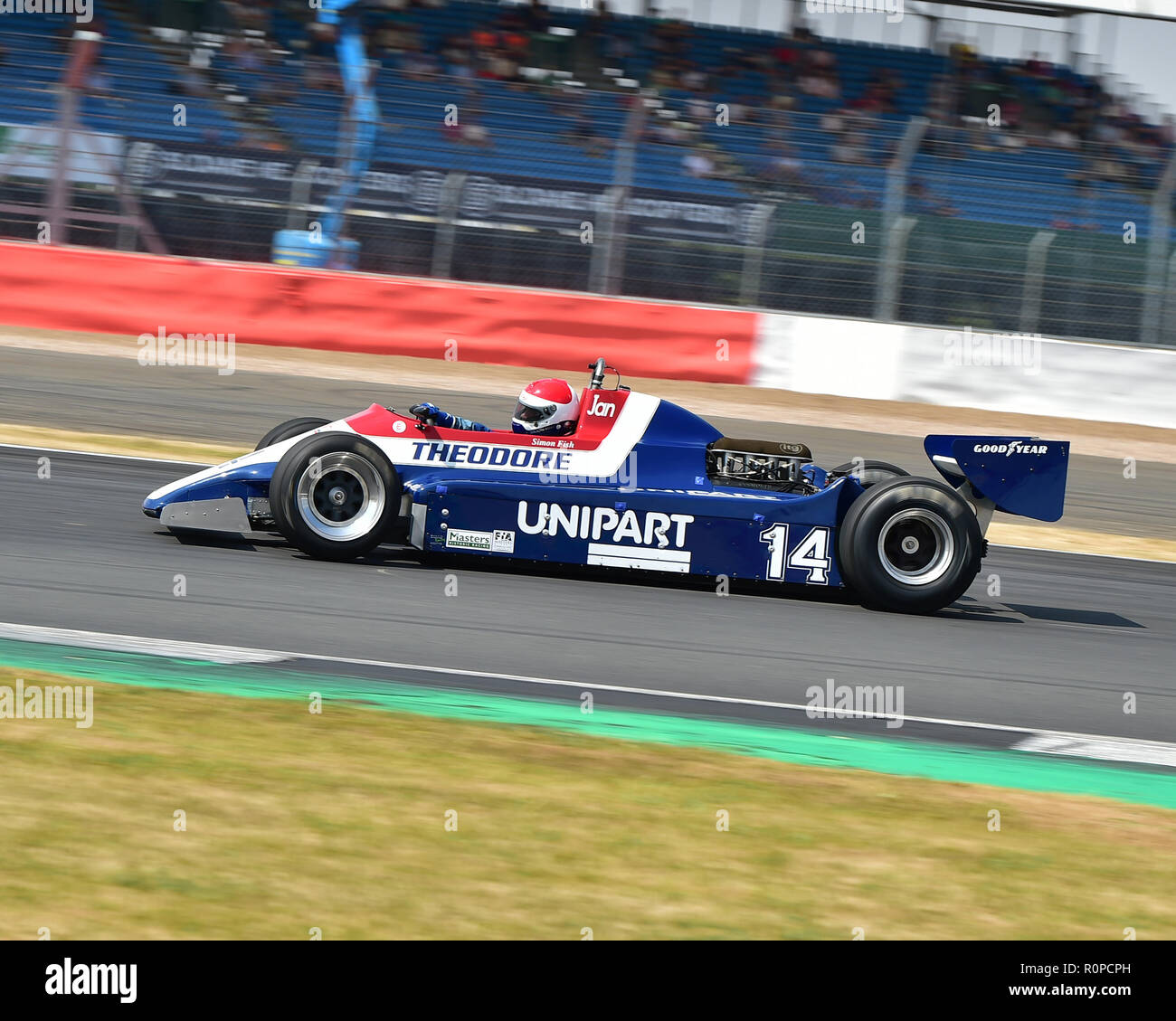 Simon Fish, Ensign N180, FIA Masters, Historic Formula One, F1, Formula ...