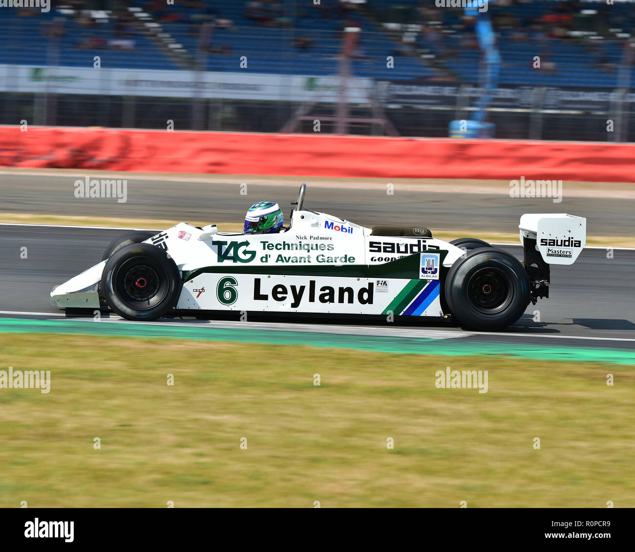Nick Padmore, Williams FW07C, FIA Masters, Historic Formula One, F1 ...