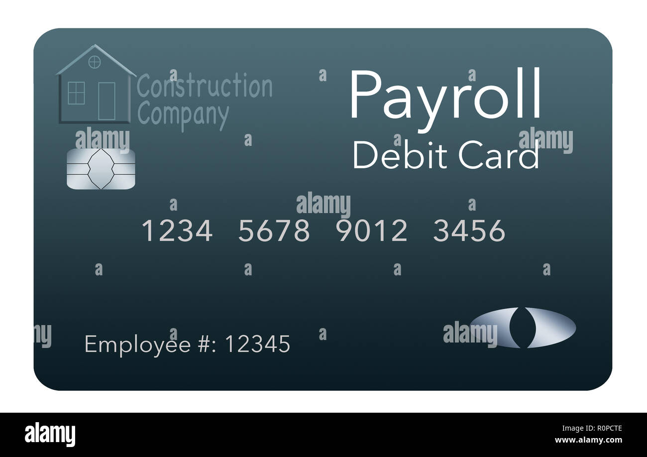 Here is a payroll debit card. It is a pre-paid debit card used to pay ...