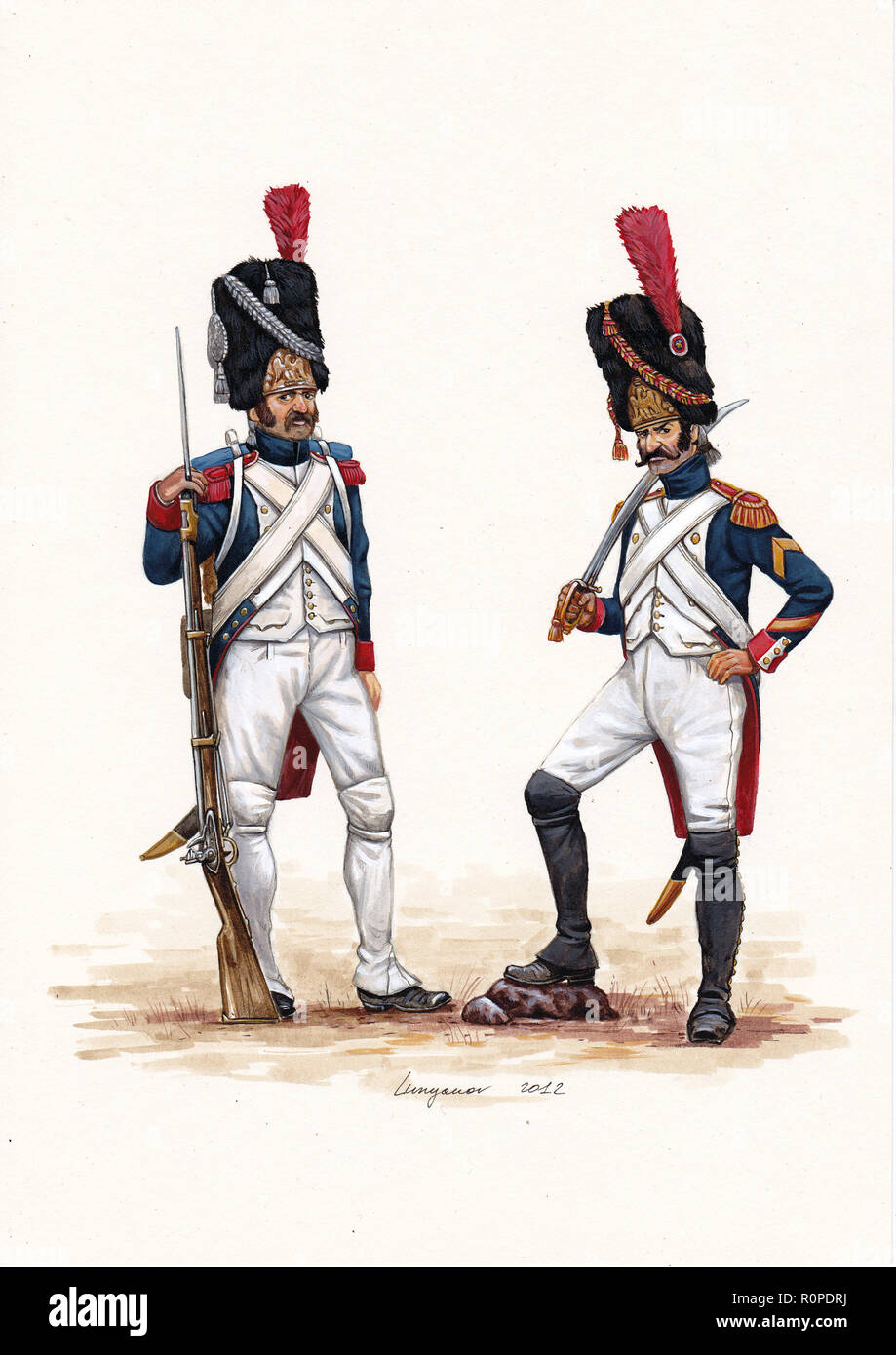 French Grenadier Guard High Resolution Stock Photography and Images - Alamy