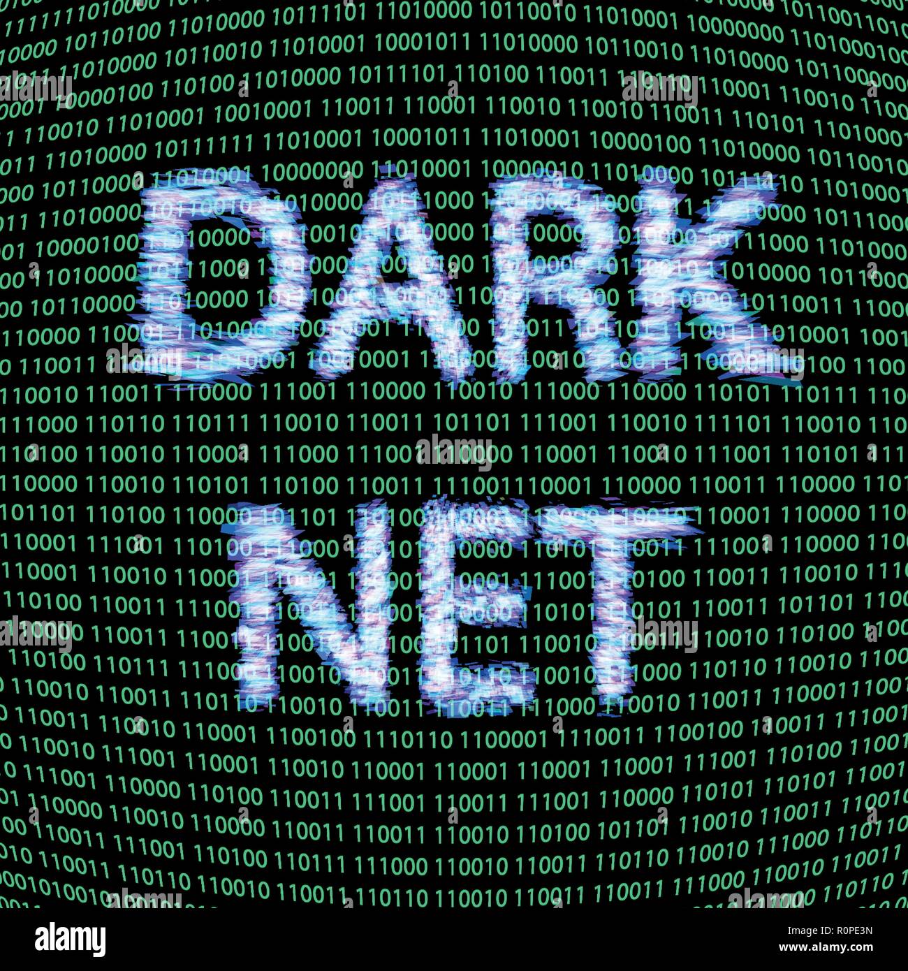 Dark net concept Vector Stock Vector Image & Art - Alamy