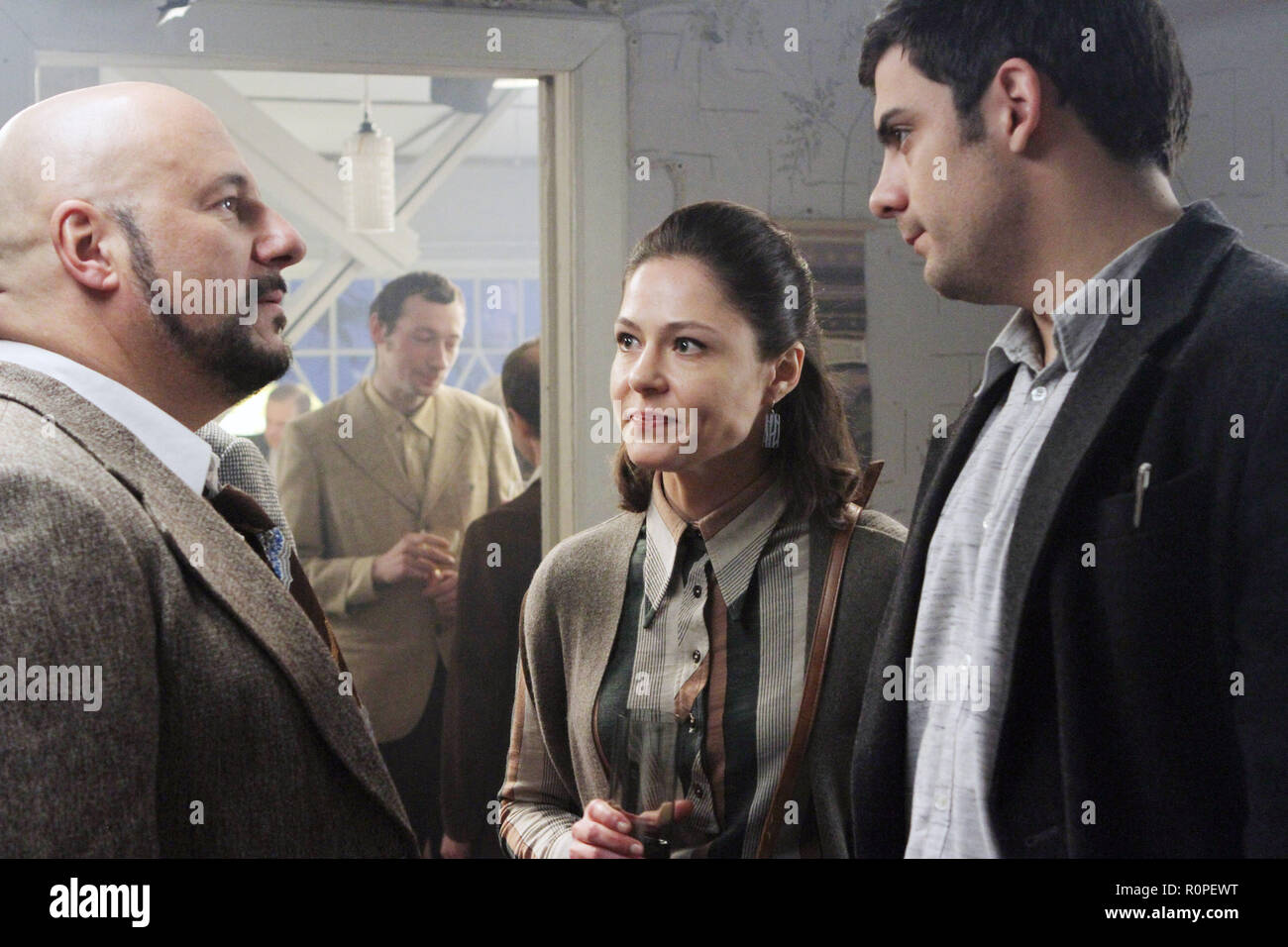 DOVLATOV, from left: Piotr Gasowski, Elena Lyadova, Milan Maric, 2018 ...