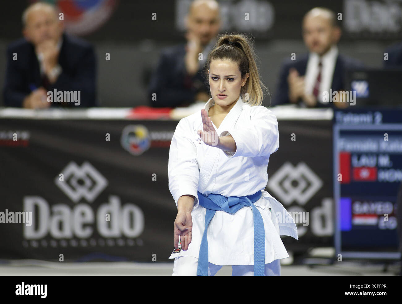 Madrid, Madrid, Spain. 6th Nov, 2018. Sayed Sarah from Egypt seen in ...