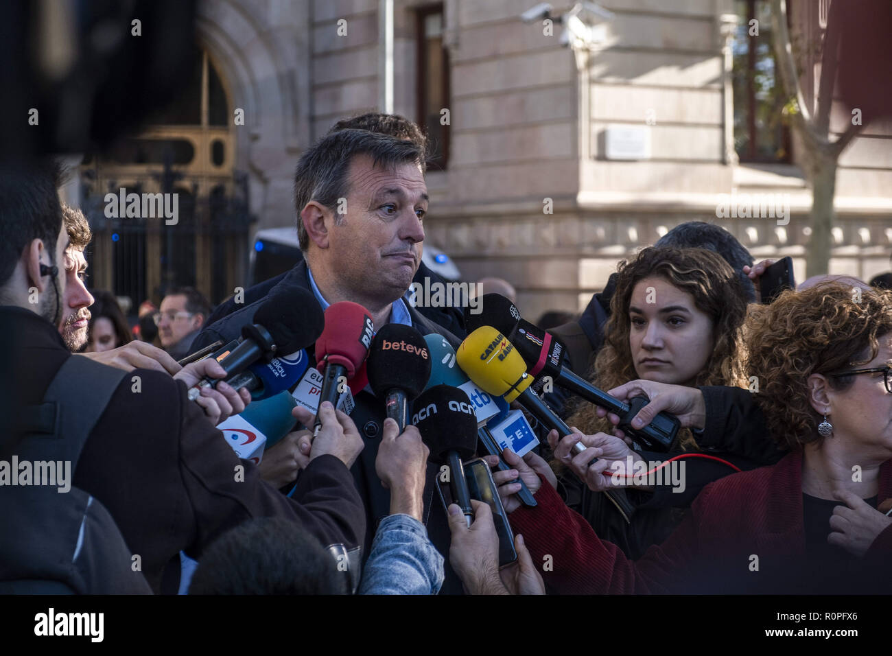 November 6, 2018 - Barcelona, Catalonia, Spain - Josep Maria Cervera ...