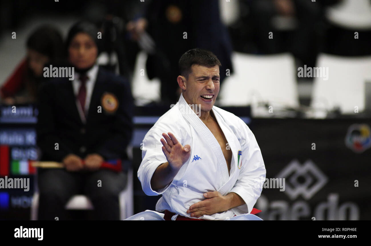 Madrid, Madrid, Spain. 6th Nov, 2018. Mattia Busato of Italy seen in ...